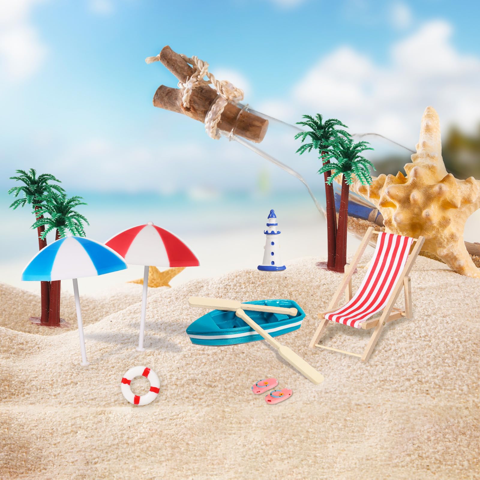 Miniature Beach Accessories Toyvian 1 Set Mini Beach Suit Decor Mini