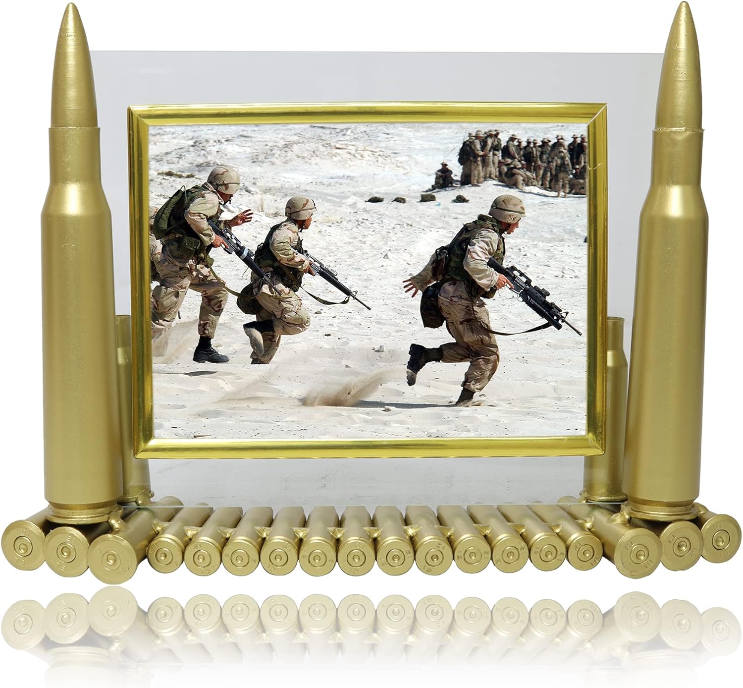 Amazon.com - Basic Fundamentals Table Top Bullet Photo Frame With ...