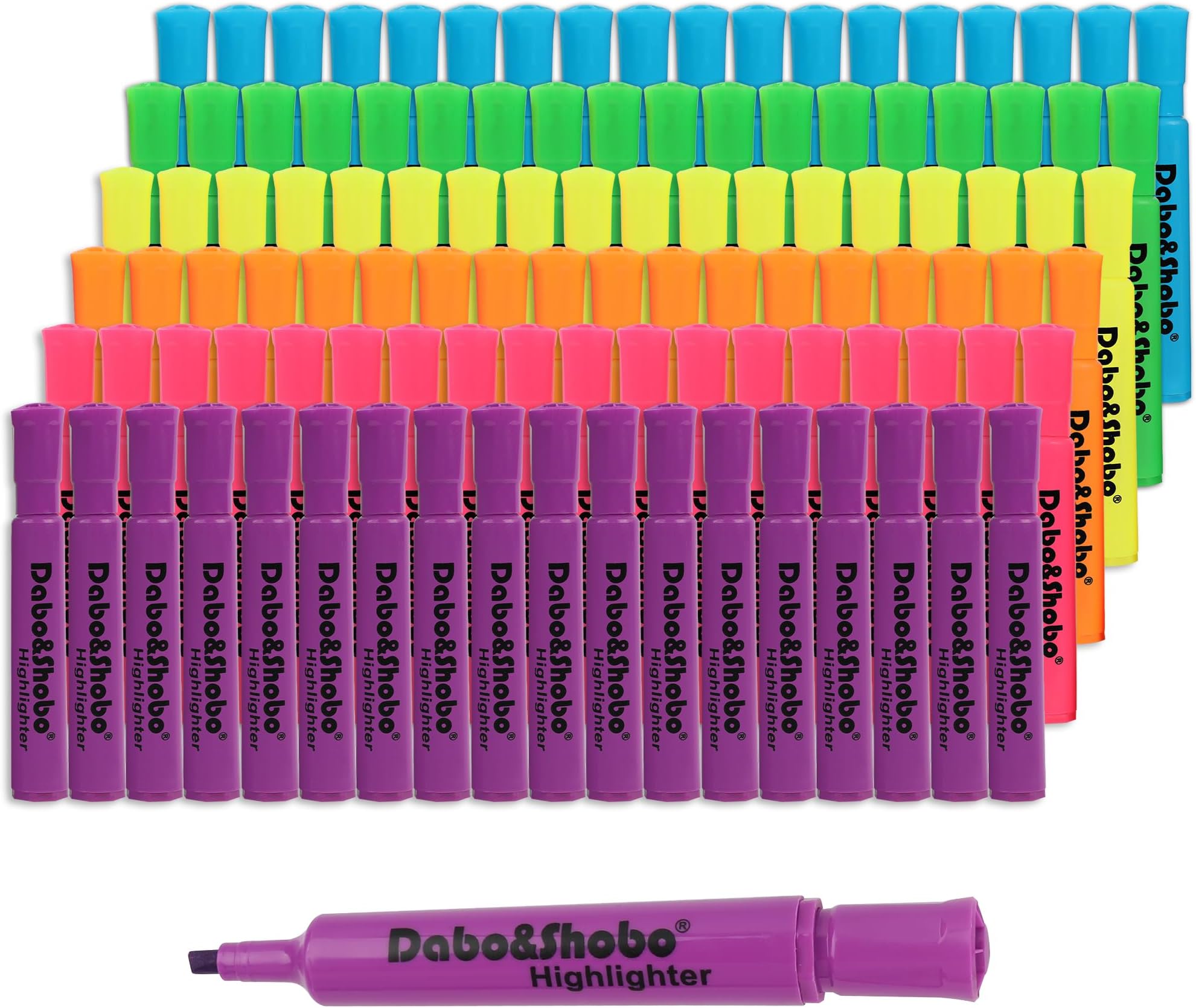 Amazon.com: Arteza Orange Highlighters, Bulk Set of 64, Wide Chisel ...