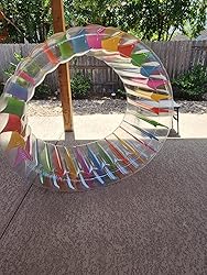 Amazon.com: MorTime Inflatable Roller Float, 65'' Colorful Water Wheel ...