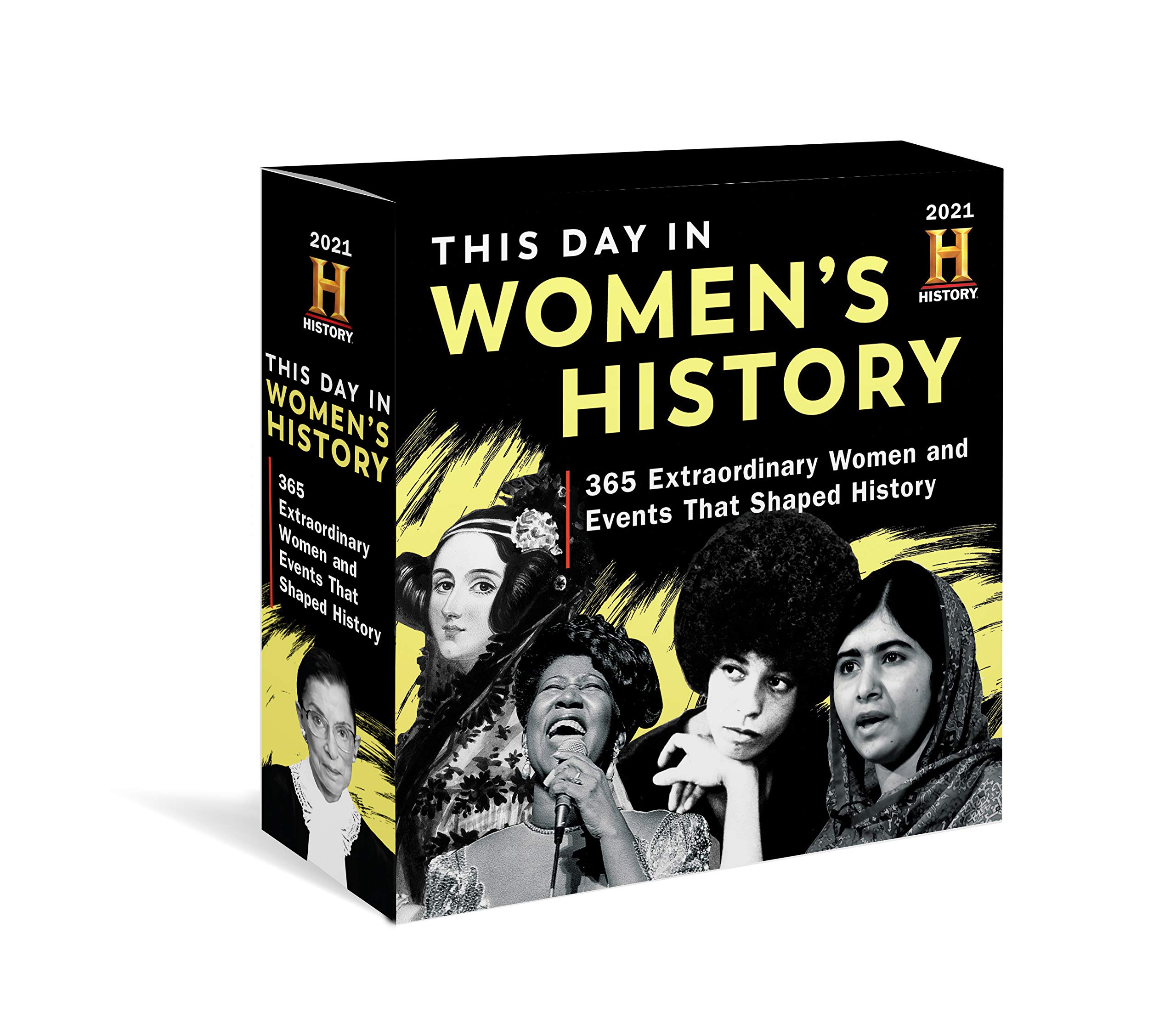 2021 History Channel This Day in Women's History Boxed Calendar: 365 ...