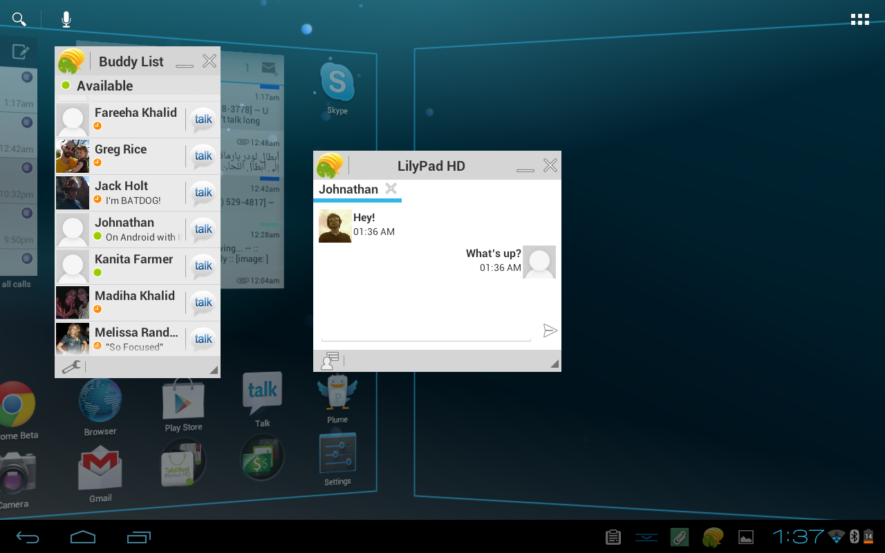 LilyPad HD (popup messenger):Amazon.com:Appstore for Android