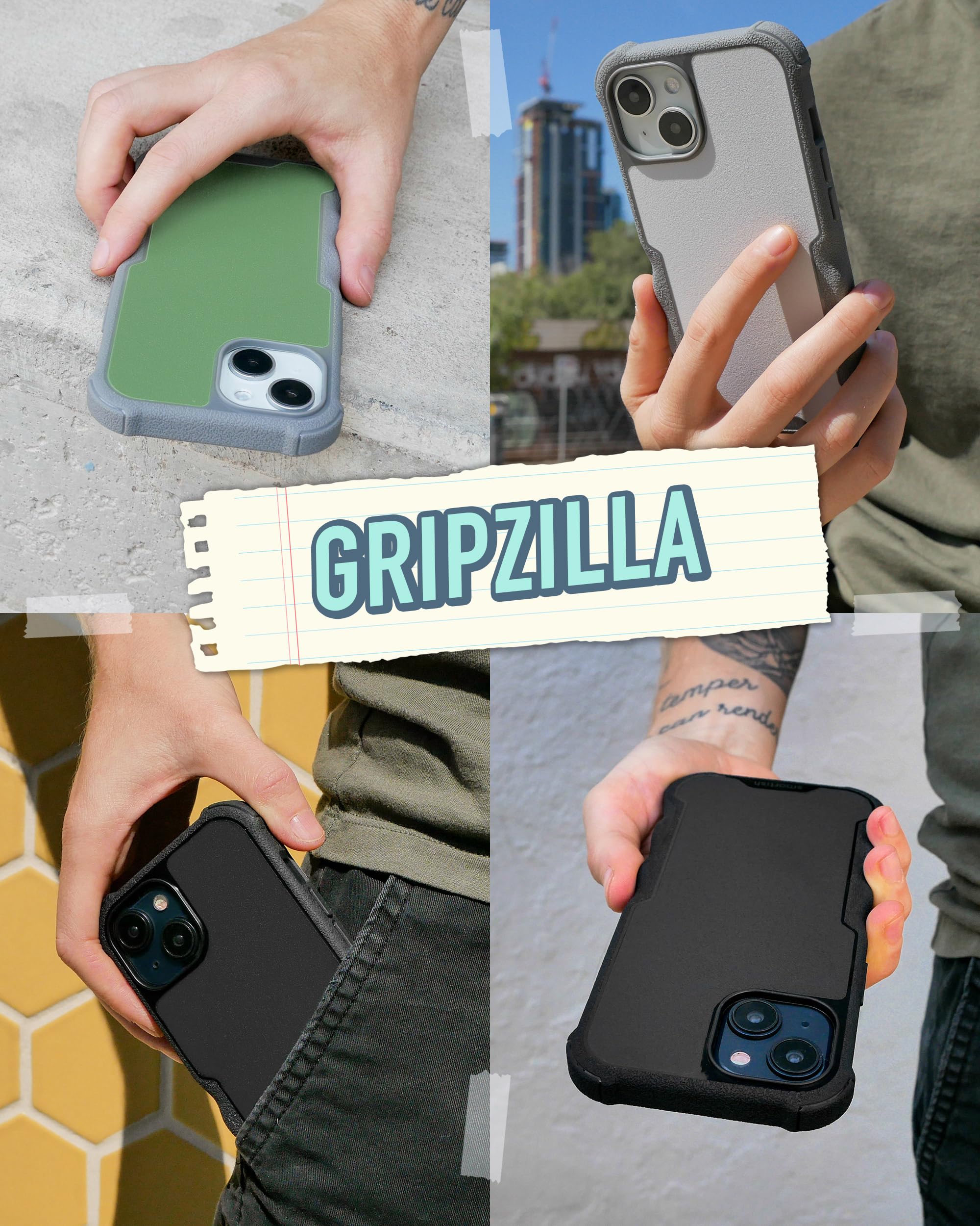 Snapklik.com : Smartish iPhone 15 Protective Magnetic Case - Gripzilla ...