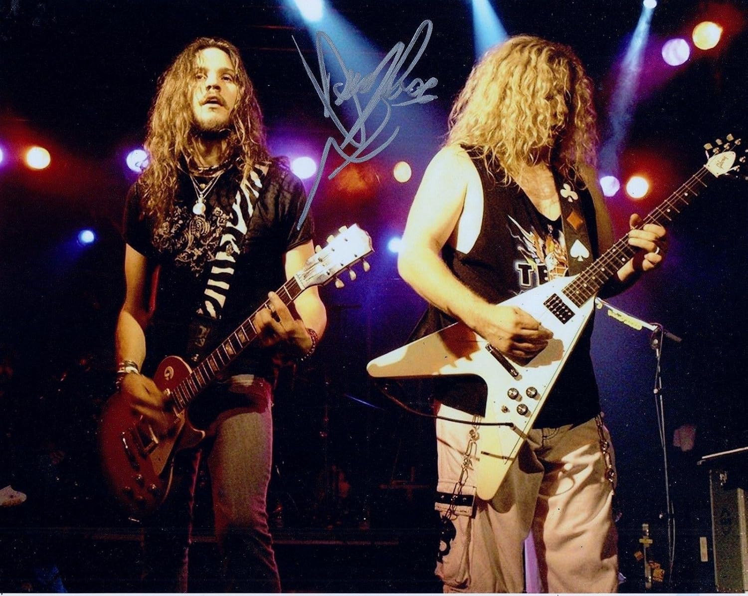 Dave Rude Signed 8x10 Photo w/COA Tesla The Servants #1 - Music Photos ...