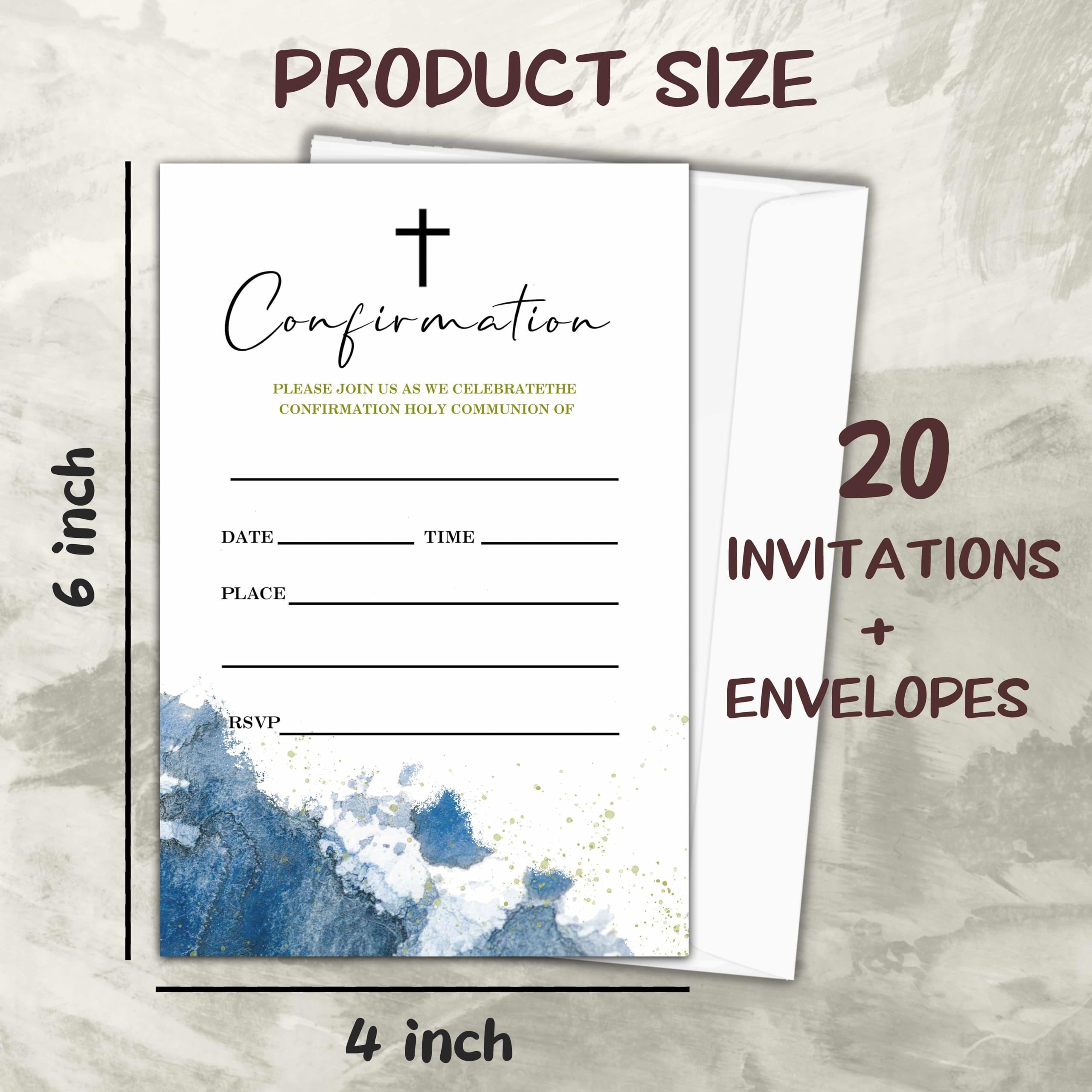 Catholic Confirmation Invitations First Communion Or Confirmation