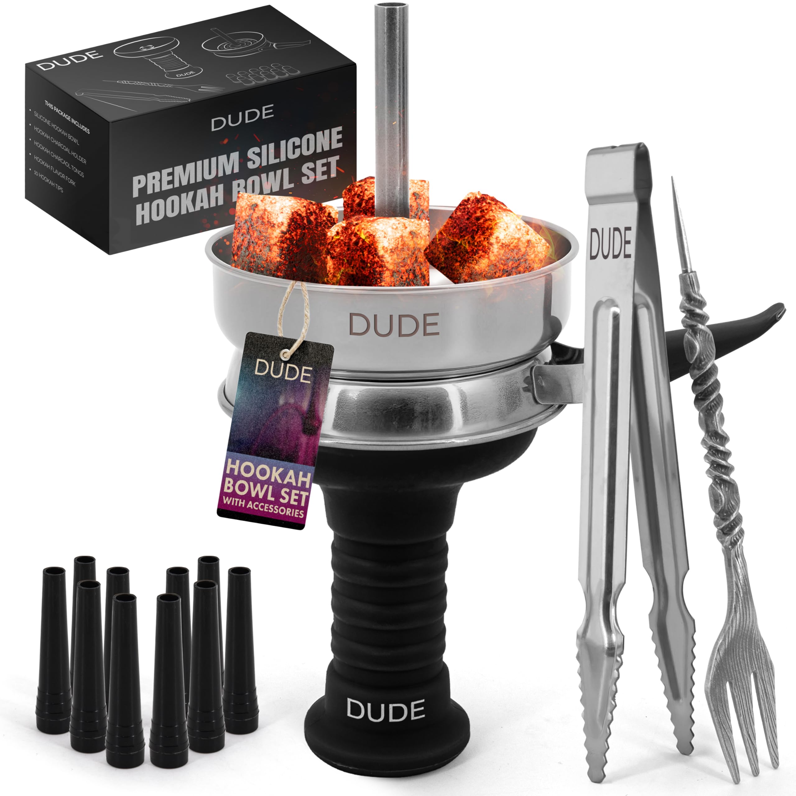 Amazon.com: Silicone Hookah Bowl Set | Hookah Head With Hookah Heat ...