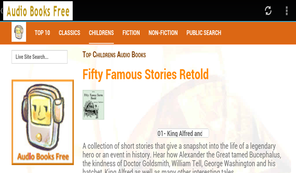 Audio Books Free App - App on Amazon Appstore