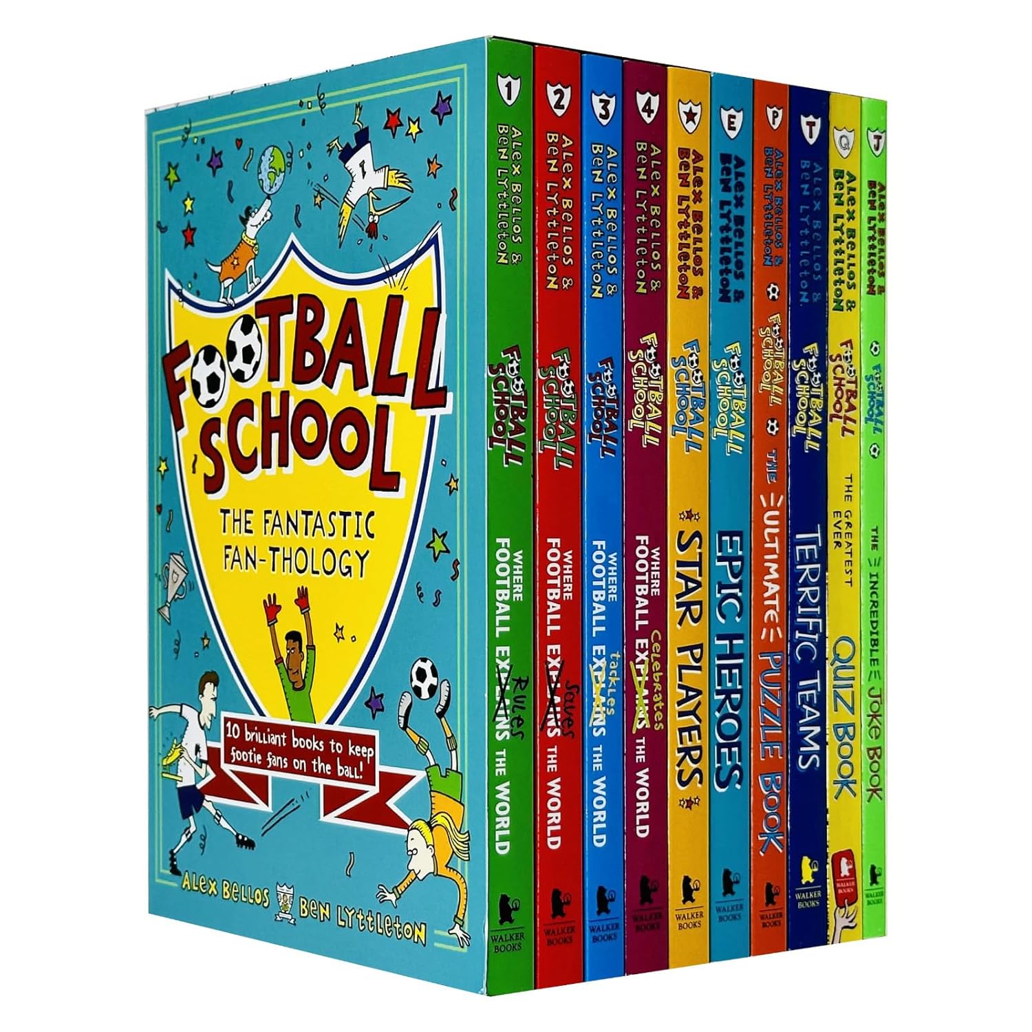 Amazon.com: Football School The Fantastic Fan-Thology 10 Books ...