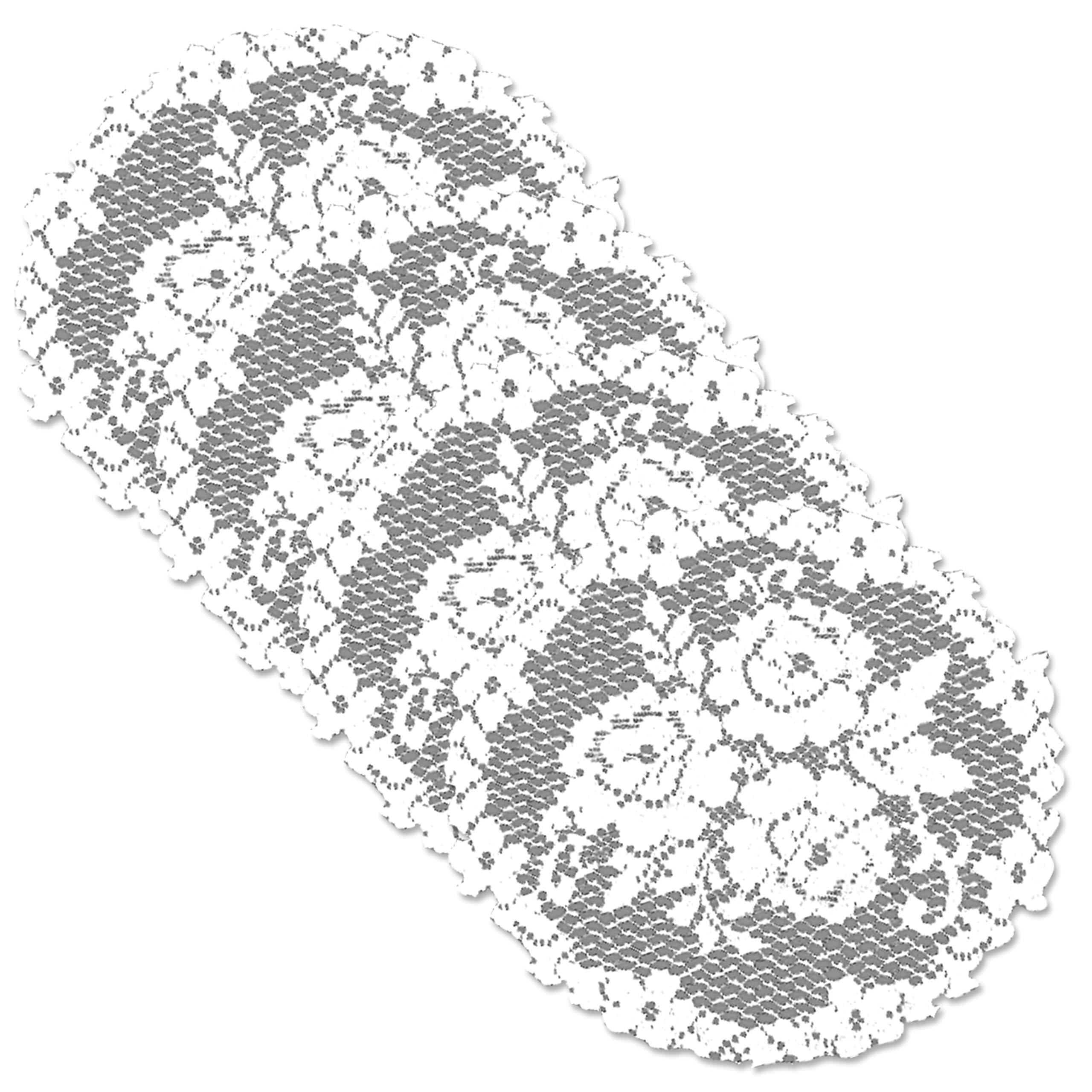 Amazon.com: Heritage Lace Victorian Rose Doily, 11", White, 4 Count ...