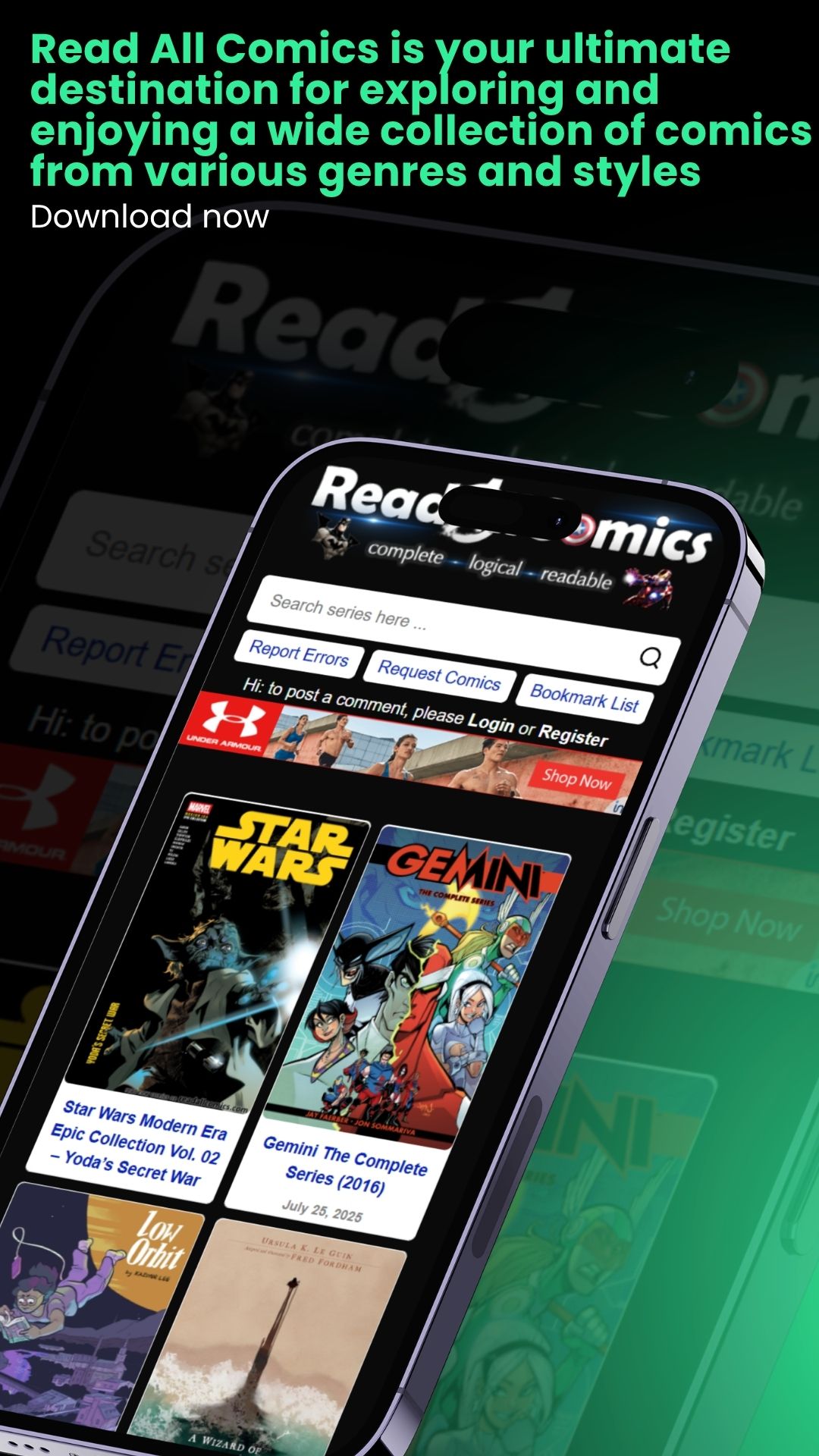 Read All Comics - App on Amazon Appstore