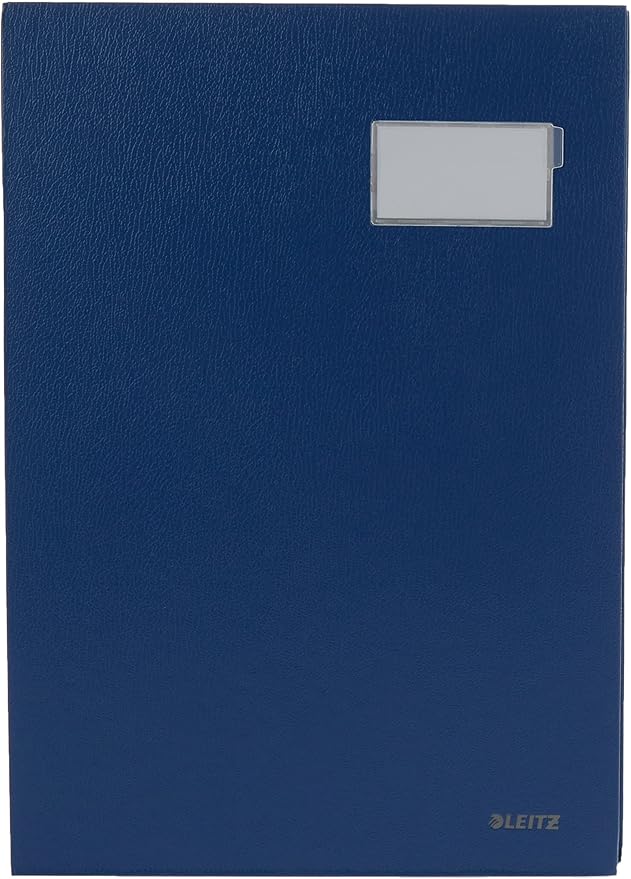 Leitz 57000135 Expandable Signature Book With 20 Card Dividers, A4: Buy ...