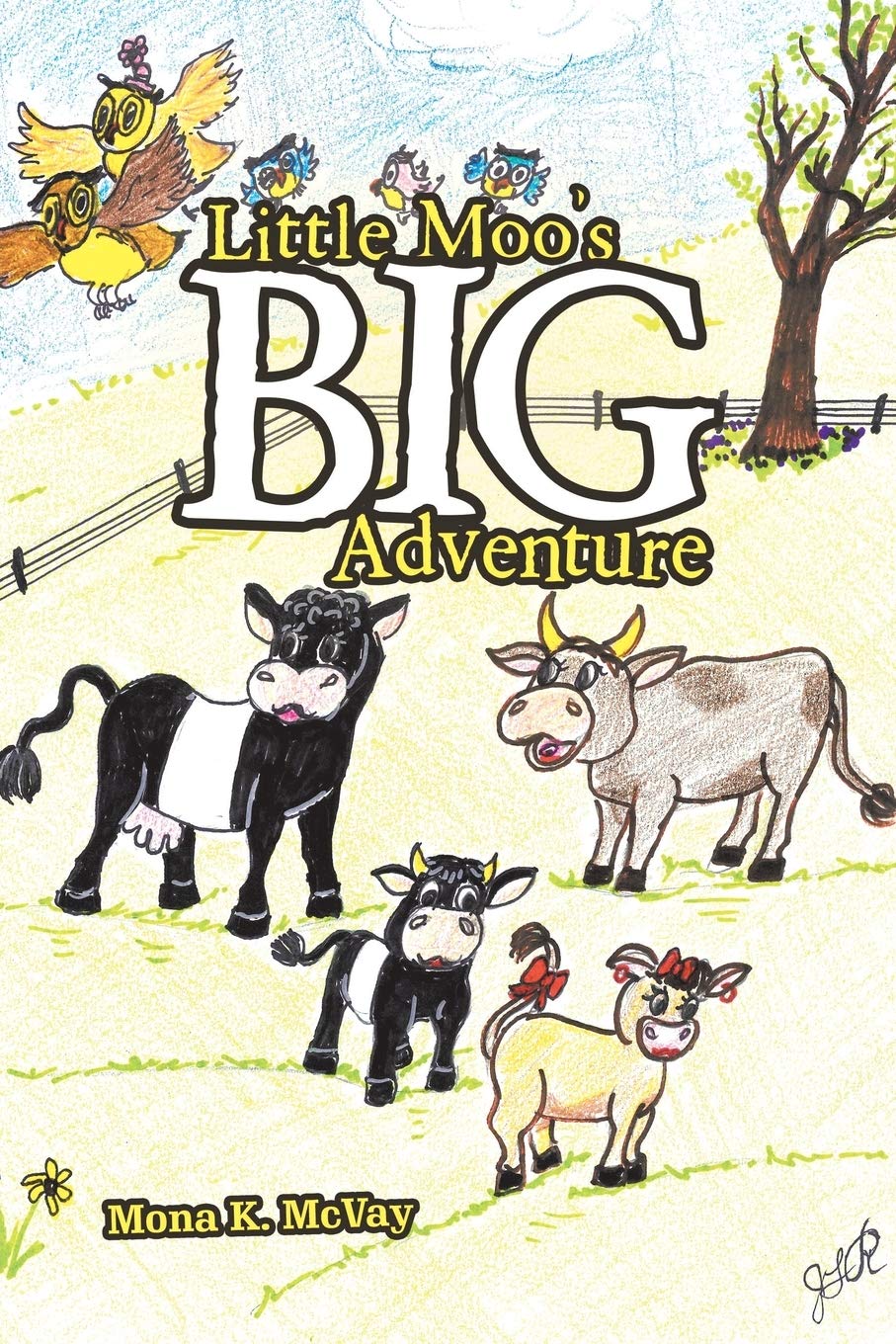 Little Moo'S Big Adventure: McVay, Mona K: 9781532039973: Amazon.com: Books