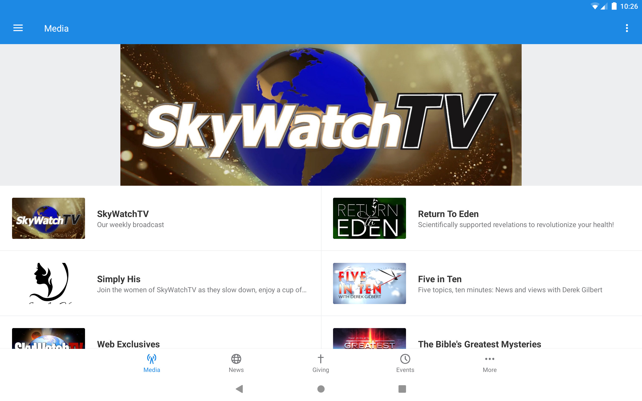 SkyWatchTV App - App on Amazon Appstore