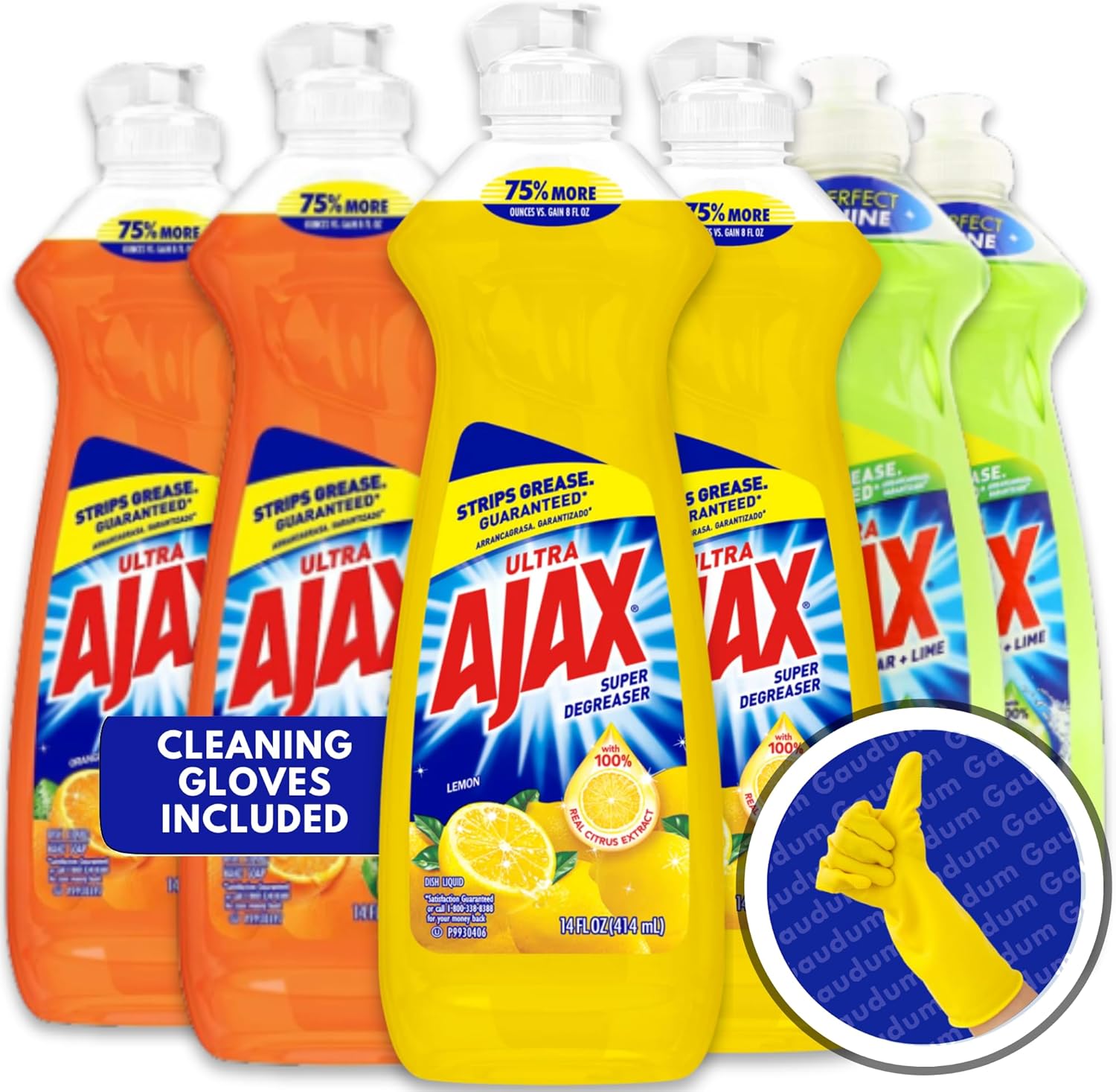 Amazon.com: Ajax Dish Soap - Ajax Dishwashing Liquid Super Degreaser 14 ...