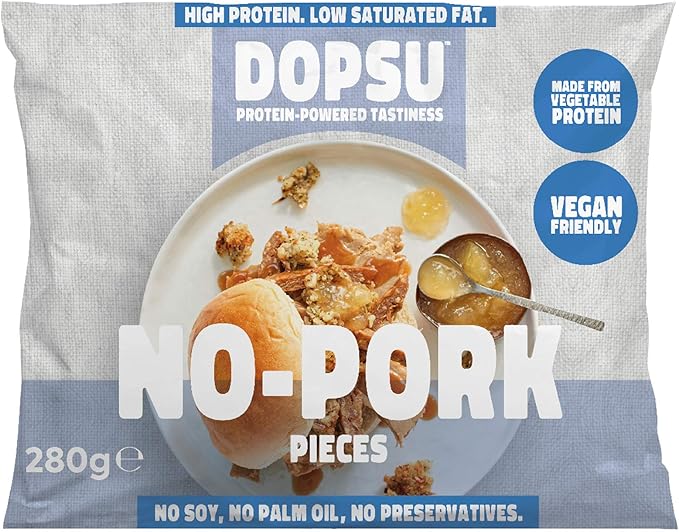 Dopsu No-Pork Pieces, 280g (Frozen) : Amazon.co.uk: Grocery