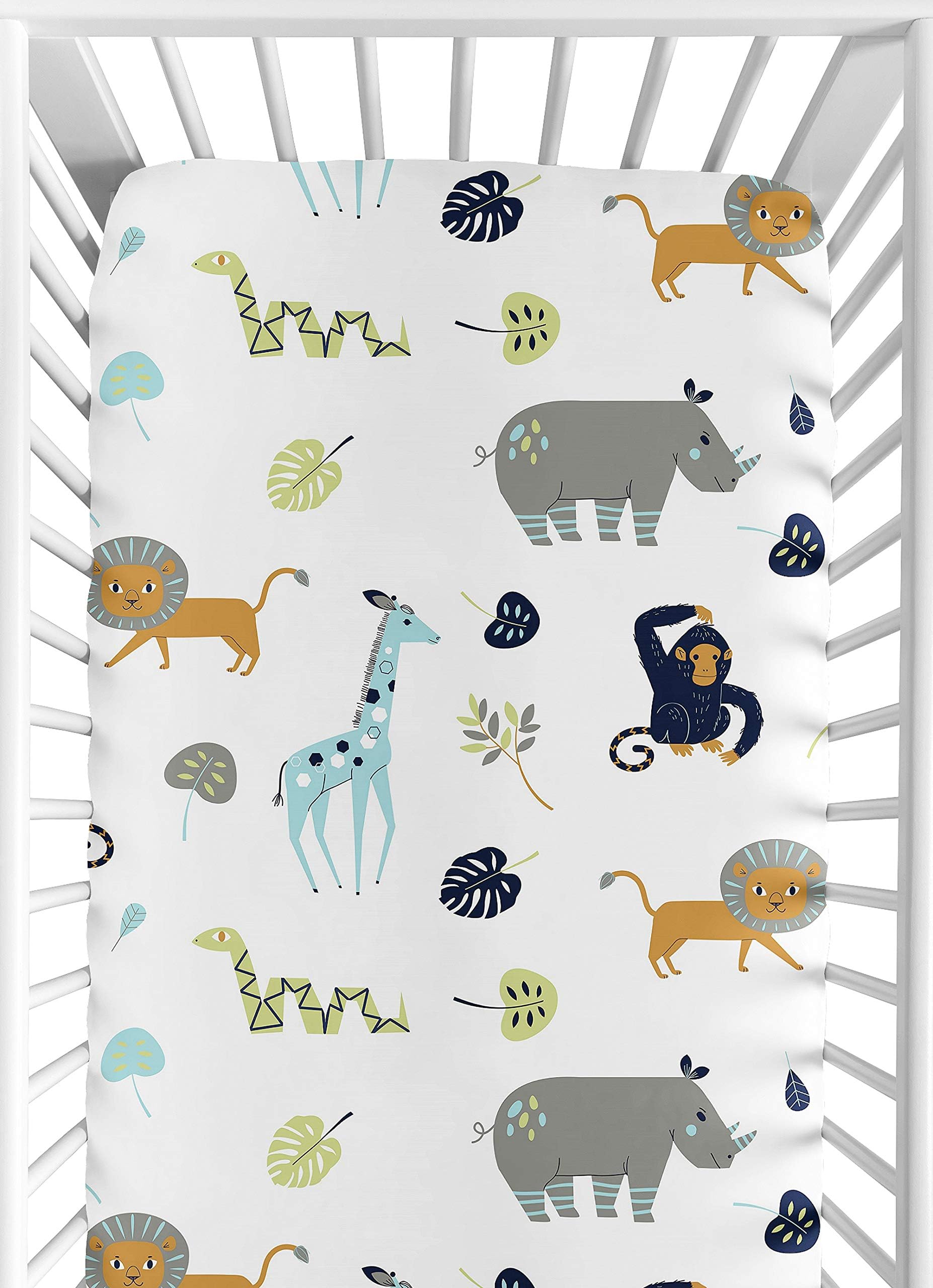 Amazon.com : Blush Pink and Grey Boho Baby or Toddler Fitted Crib Sheet ...