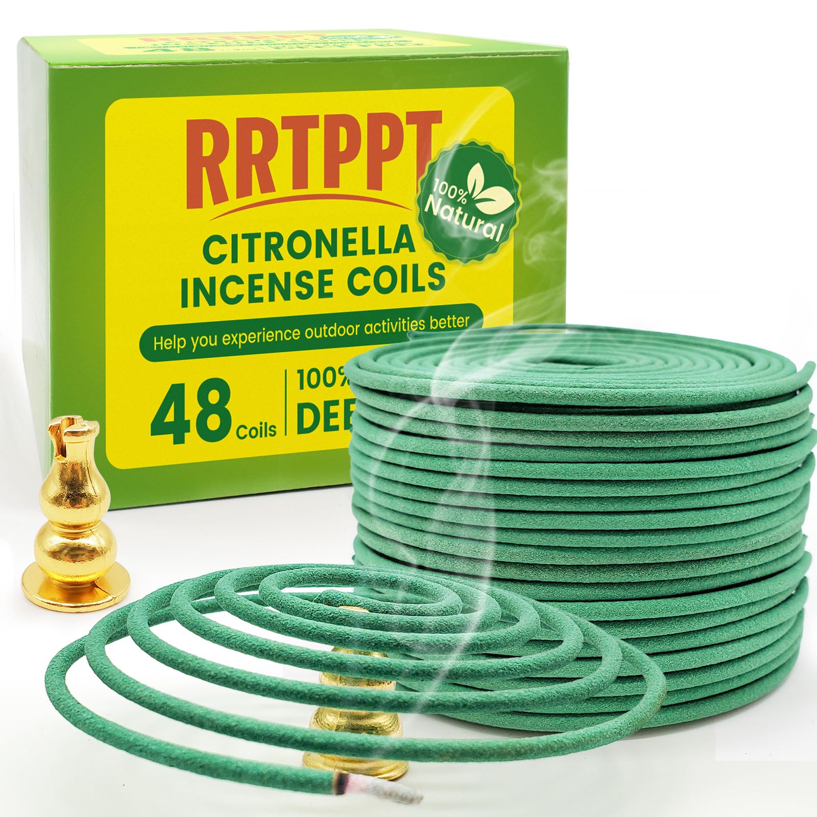 Amazon.com: Citronella Incense coils, Made from Natural Plants ...