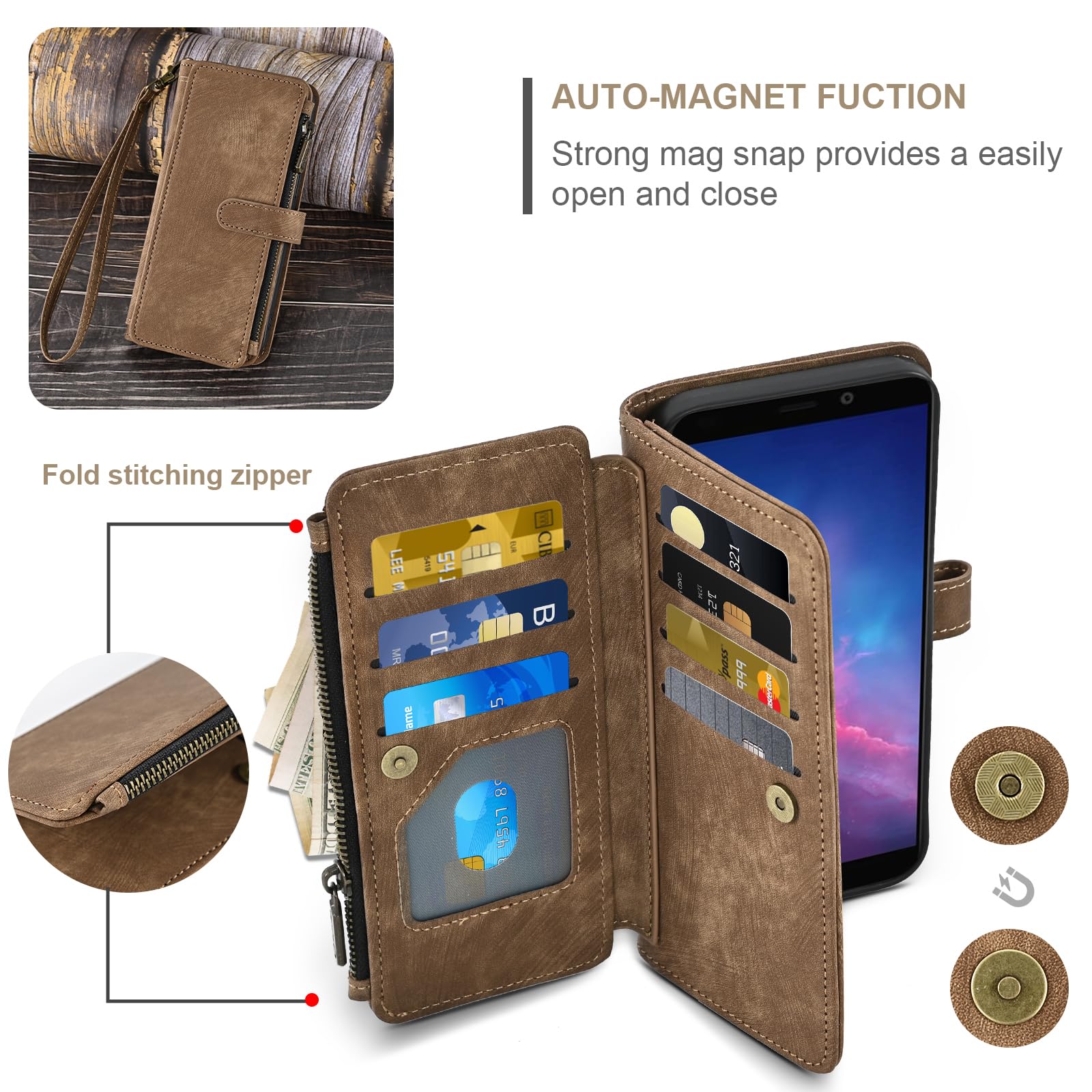 Snapklik.com : Phone Case For Cloud Mobile Stratus C7 Wallet Cover And ...