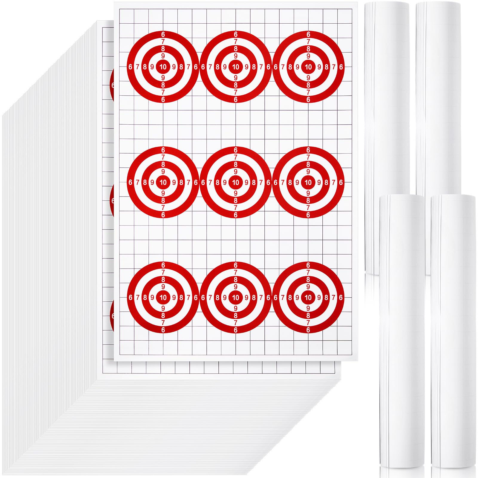 Snapklik.com : 200 Pcs Paper Shooting Range Targets 17 X 25 Inch Large ...
