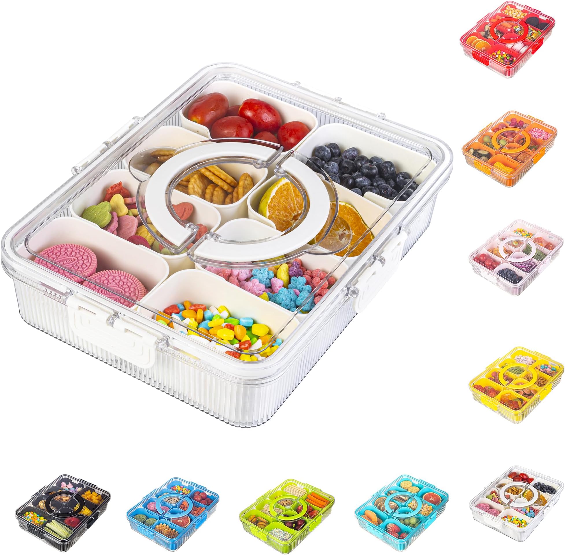Amazon.com: Five Skies Snackle Box Container (3-Pack) Snack Box ...