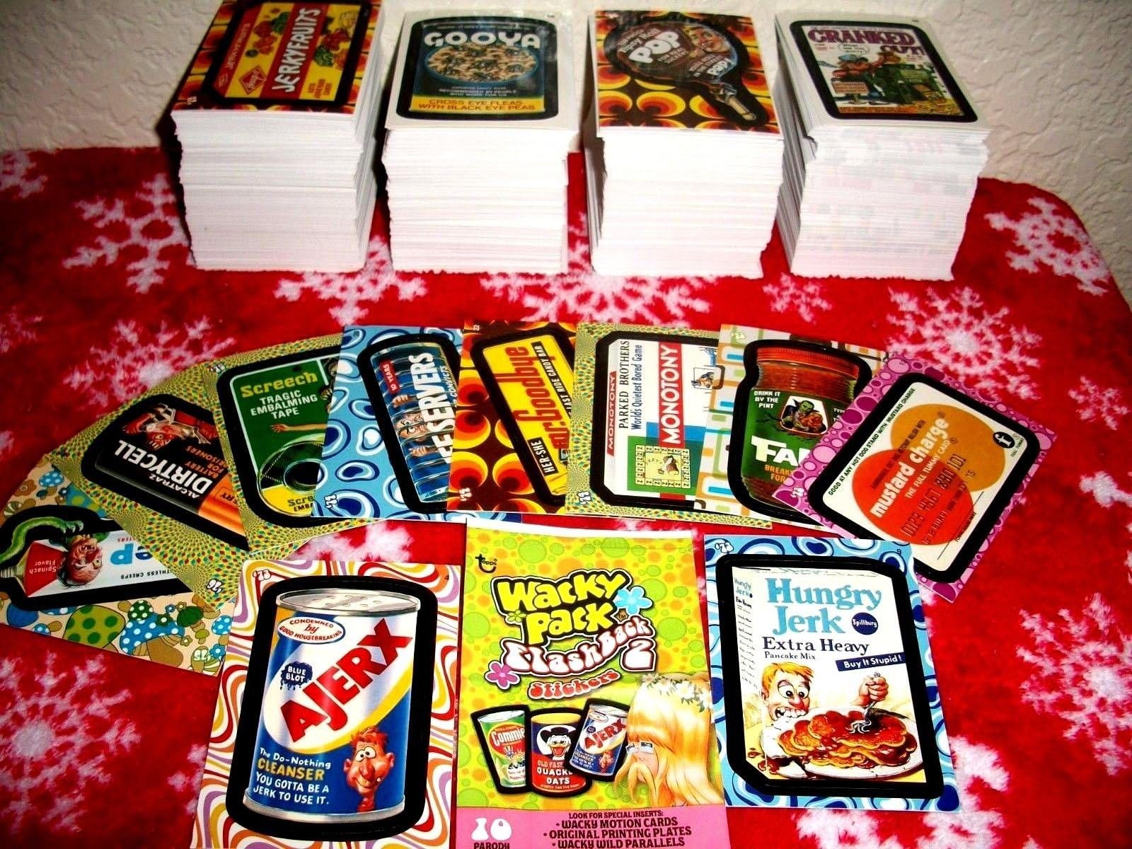 Amazon.com: 2007 Wacky Packages Stickers Series 6 Mega Packs Pack ...