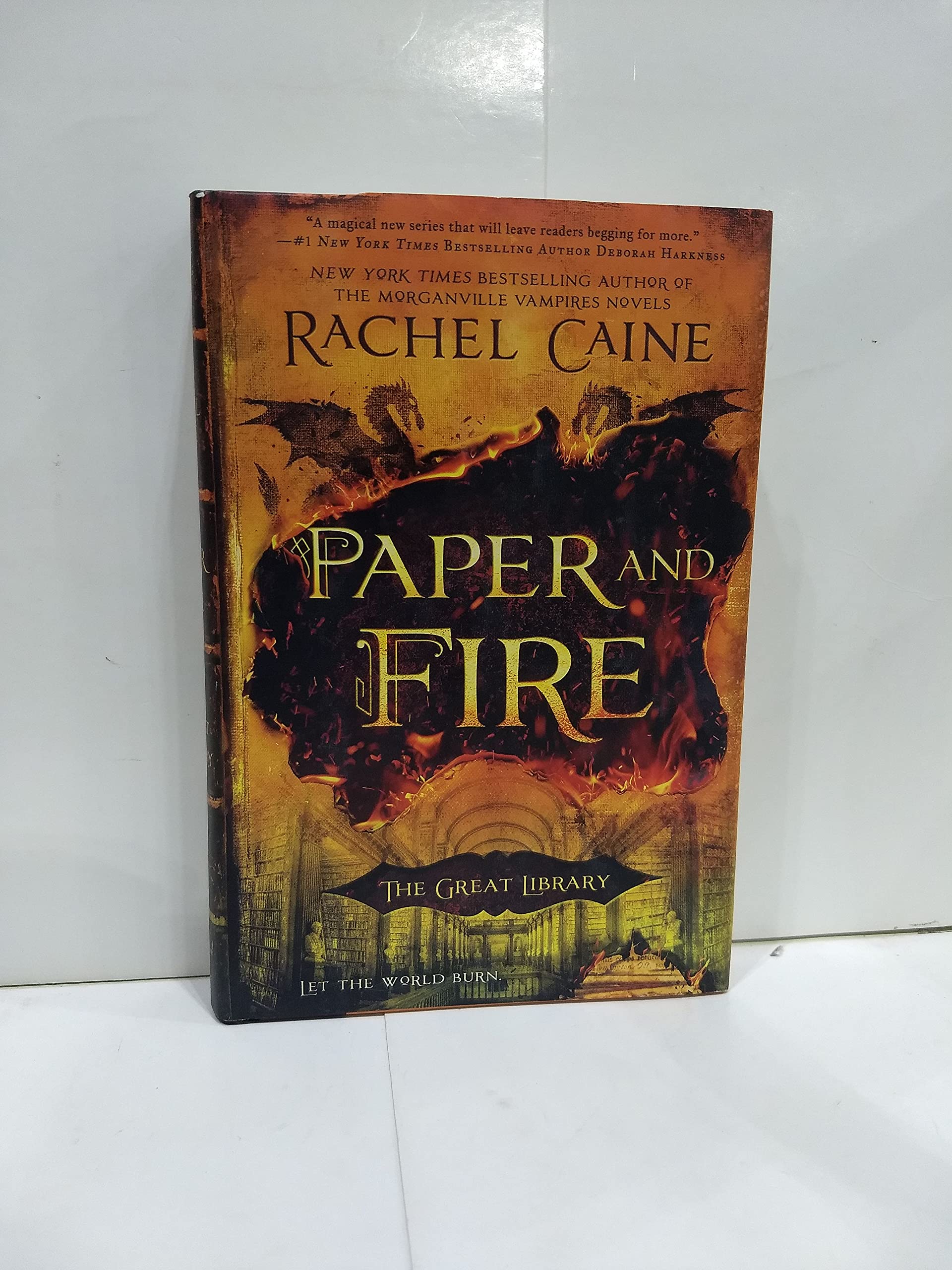 Amazon.com: Paper and Fire (The Great Library): 9780451472403: Caine ...