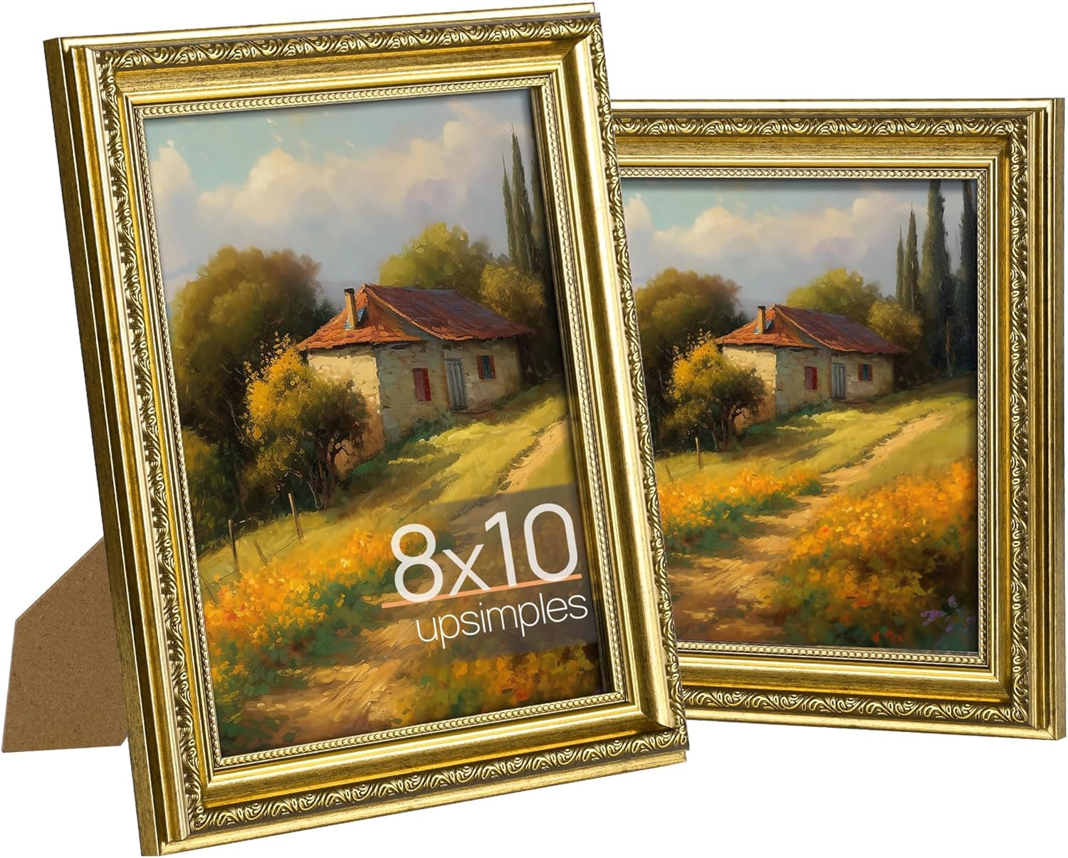 Amazon.com - upsimples 8x10 Picture Frame with Real Glass, 2 Pack ...