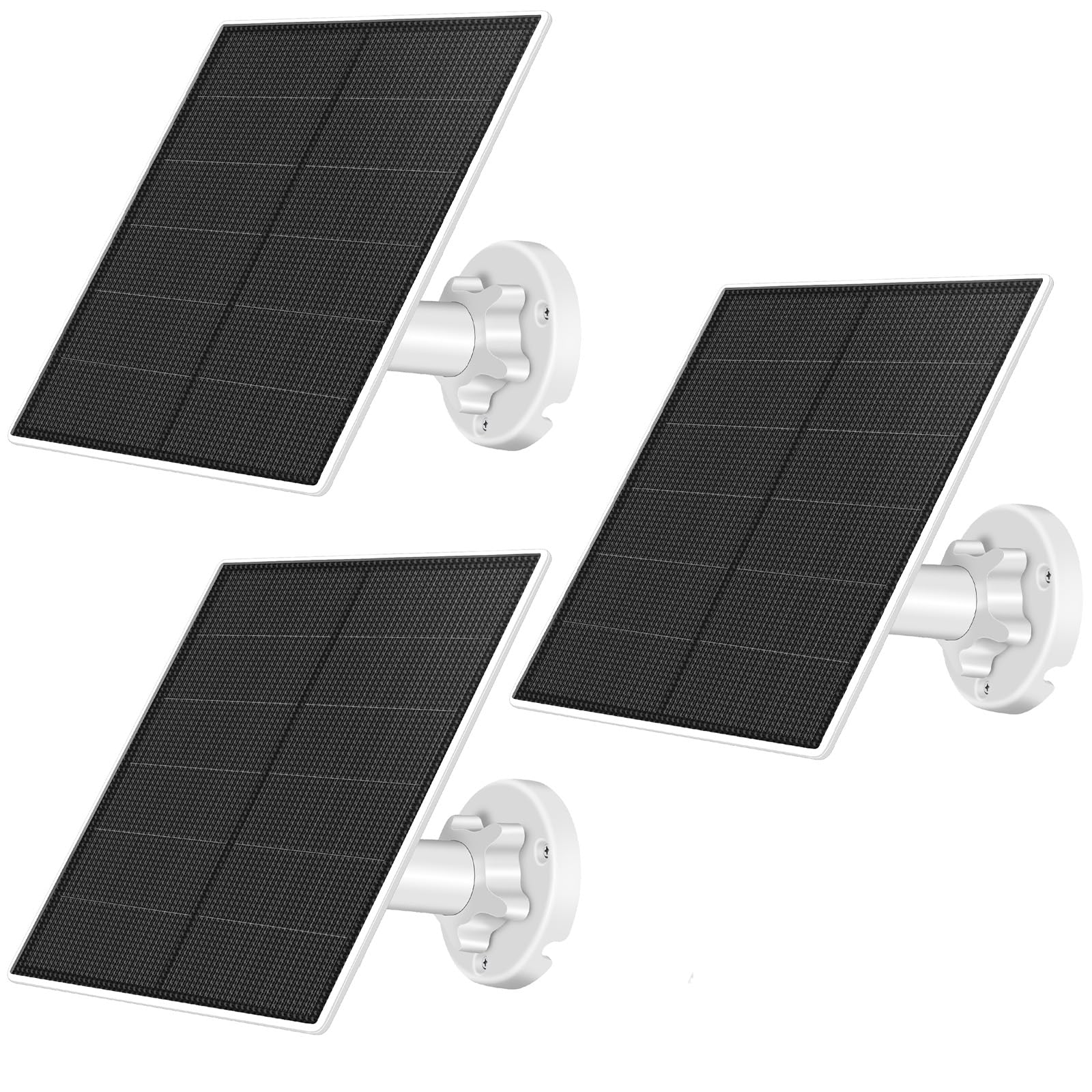 Amazon.com : Solar Panel for Security Camera,5W USB Solar Panel for DC ...