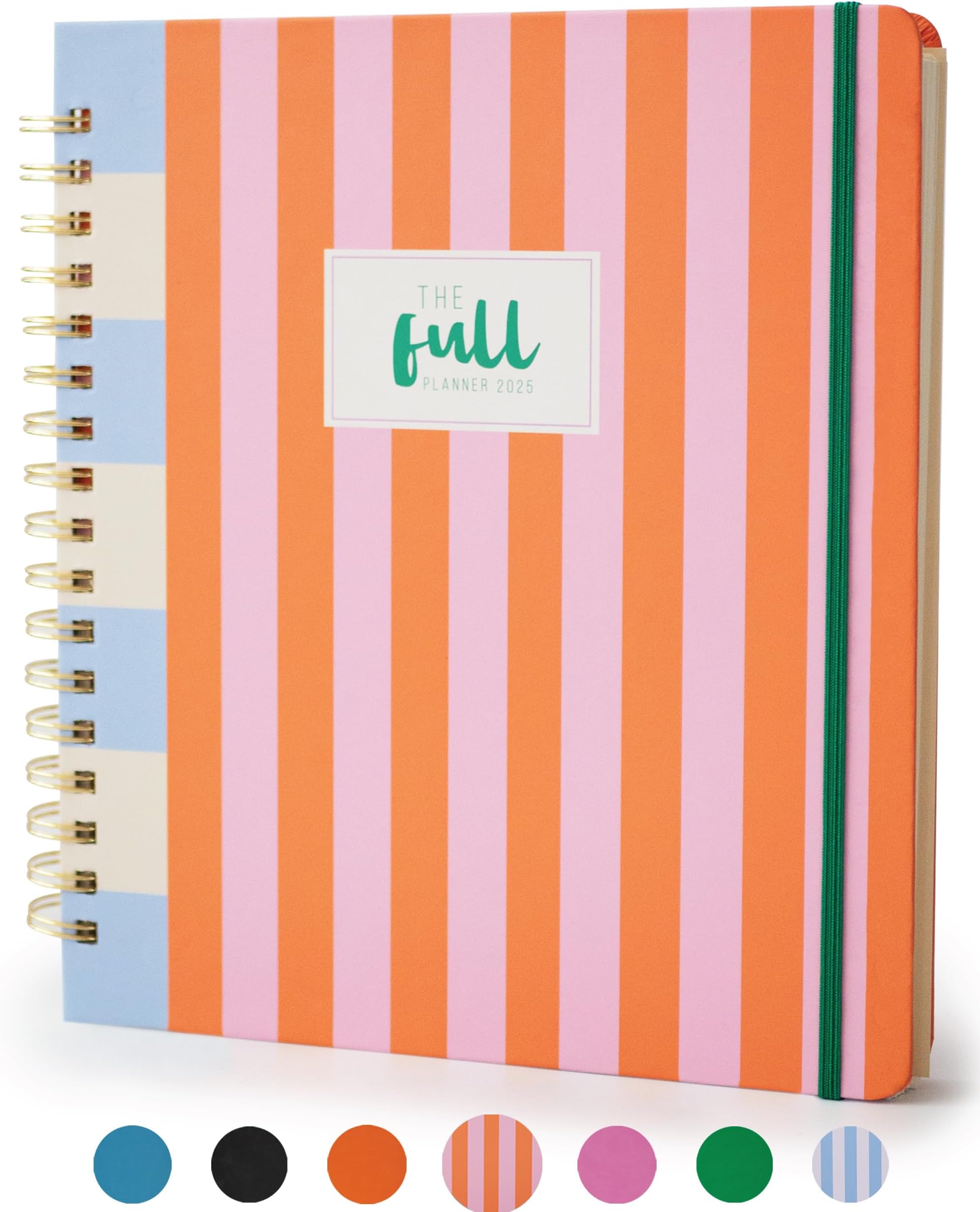 Amazon.com : The Full Planner 2025 Special Edition in Orange Pink ...