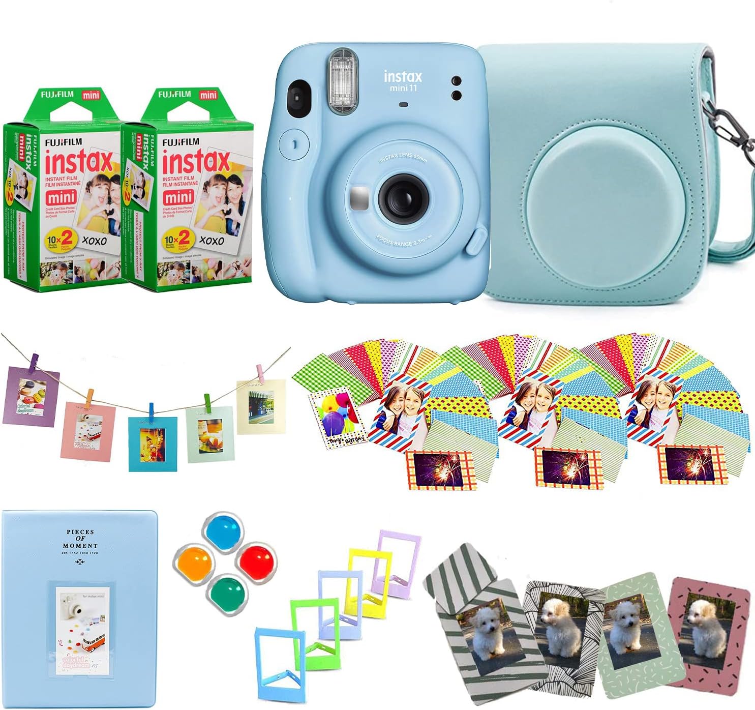 Amazon.com : Fujifilm Instax Mini 8 Instant Film Camera (White) with ...