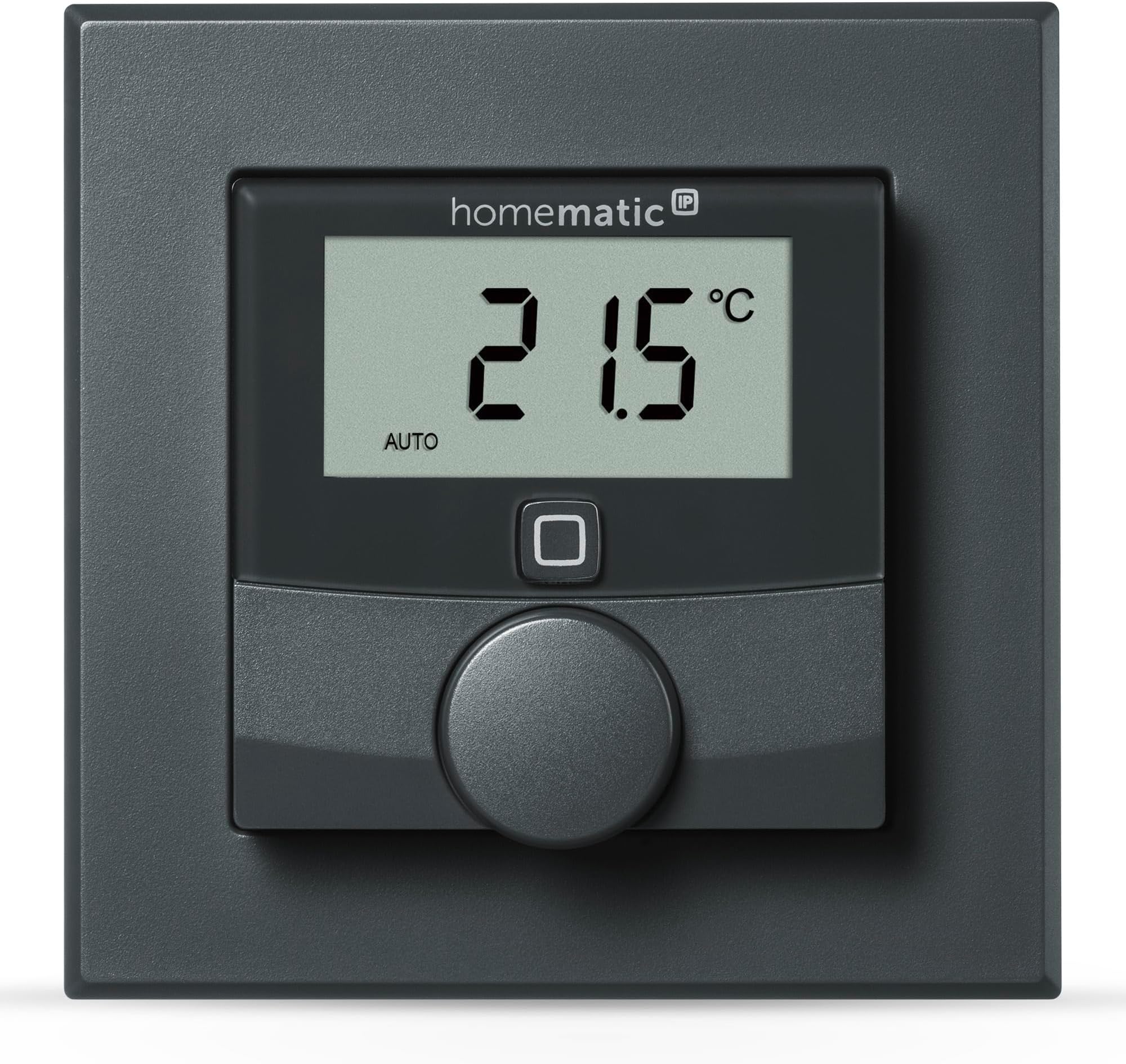 Homematic IP Smart Home Wandthermostat mit Luftfeuchtigkeitssensor ...