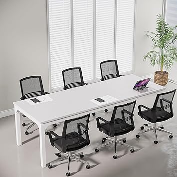Amazon.com: Tribesigns 6.5ft Conference Room Table, 78.74" W x 27.56" D ...