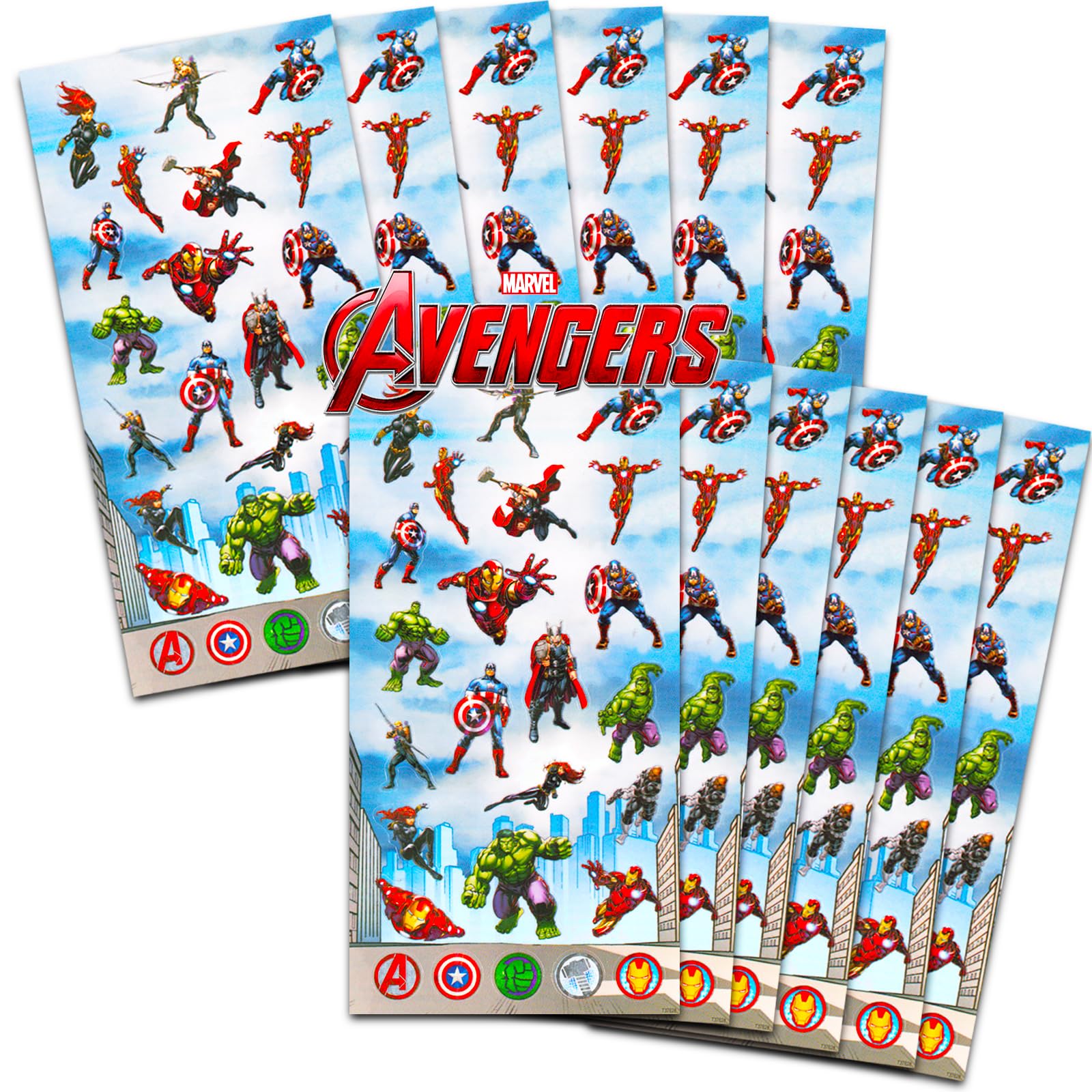 Amazon.com: Marvel Avengers Party Favors for Boys & Girls Bundle ~ 12 ...