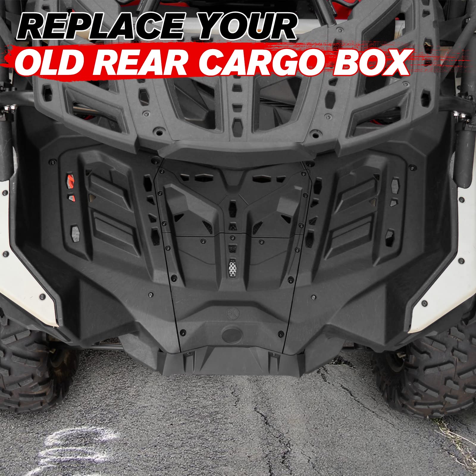 A & UTV PRO Bed Frame Rear Luggage Rack Kit for Can Am Maverick X3 Max ...