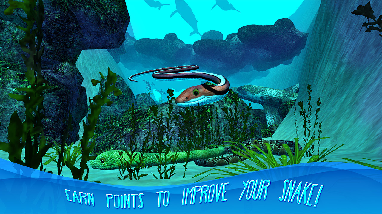 Water Snake Simulator 3D: Ocean Survival Quest | Sea Monster Snake ...