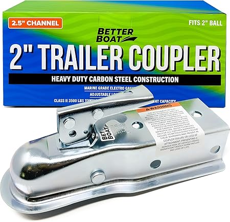 Trailer Coupler 2 Inch Trailer Coupler for Various Trailer Tongue ...