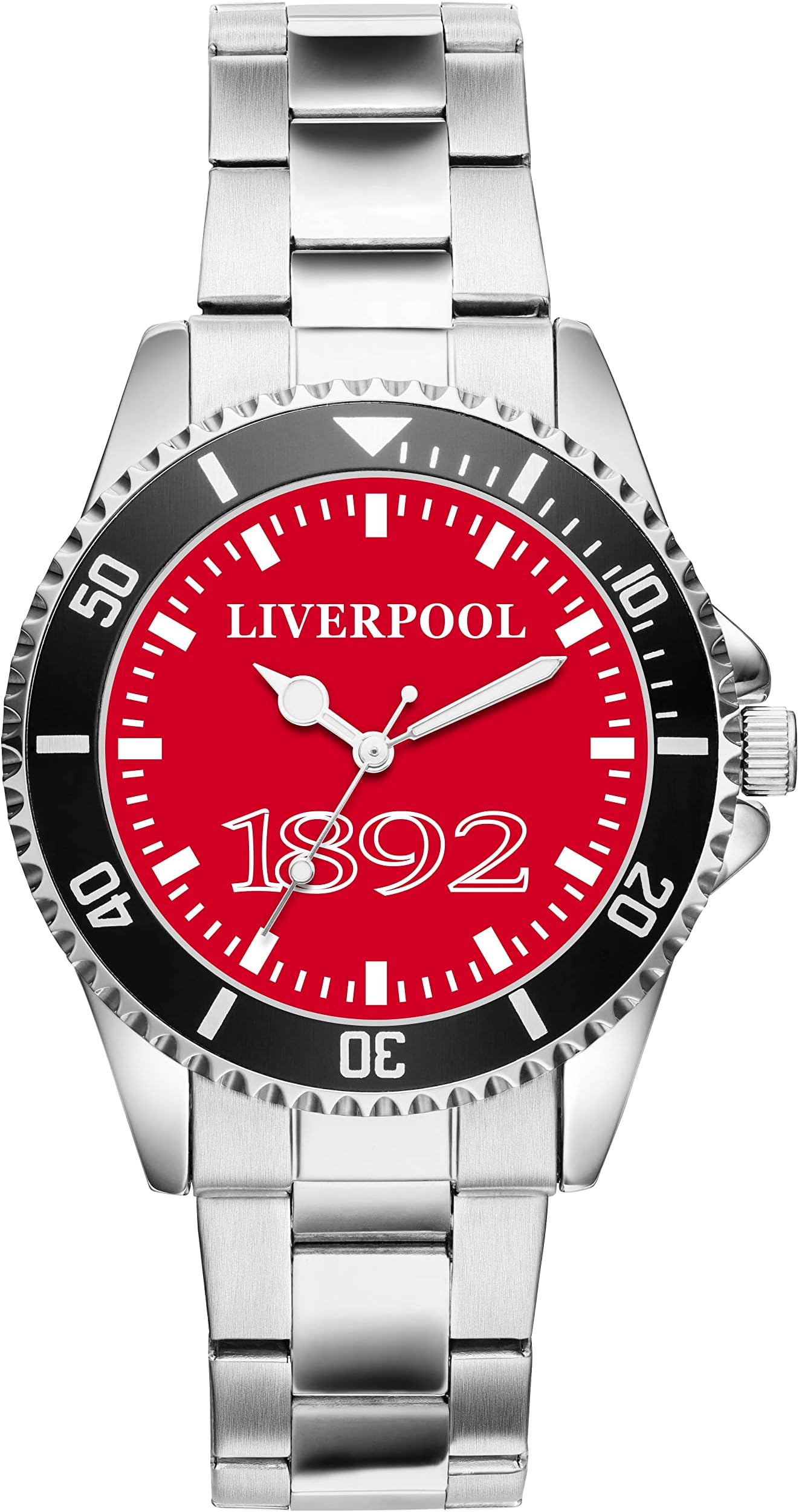 Liverpool Football Club Boy's Digital Quartz Watch with Plastic Strap ...
