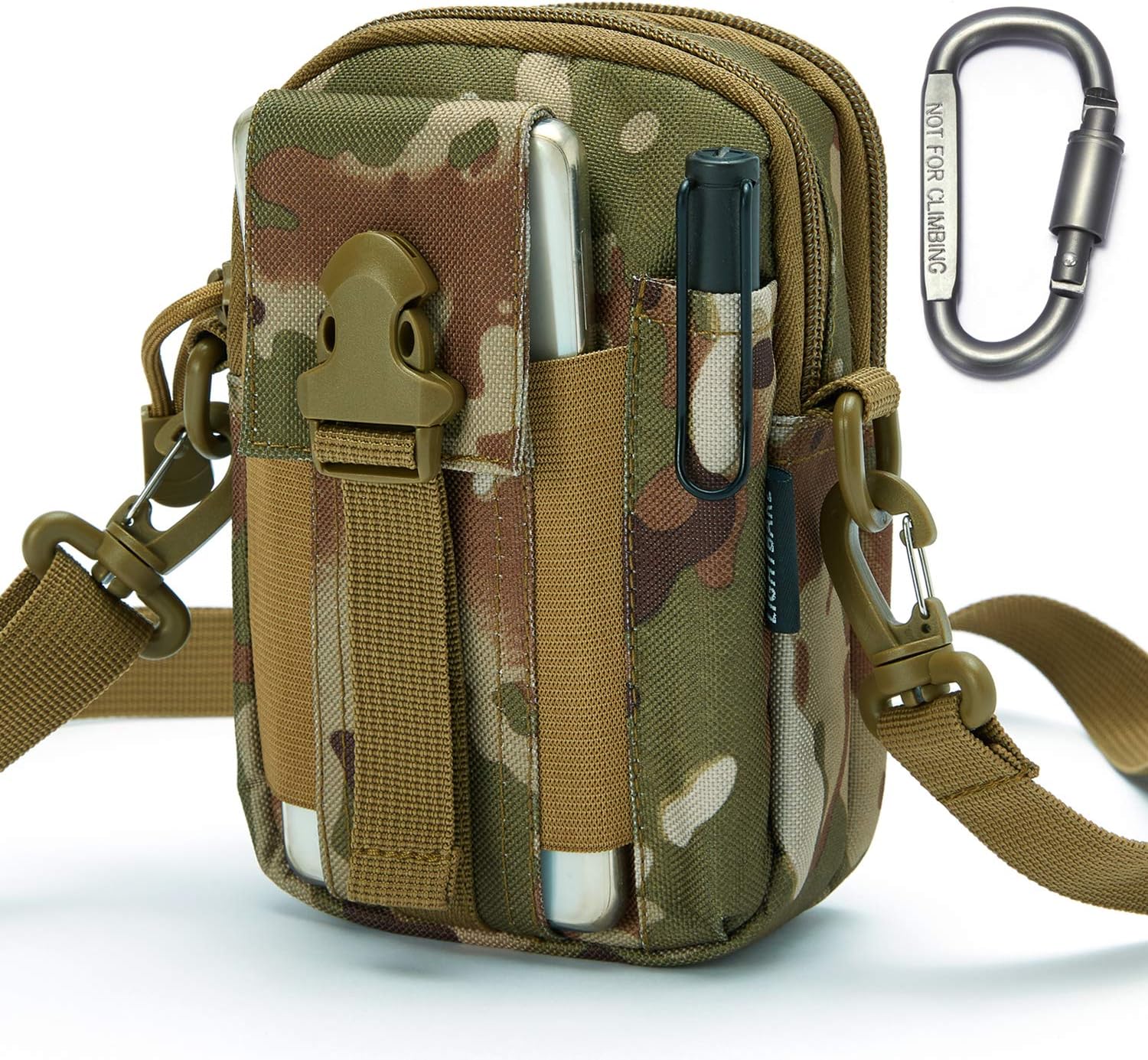 Bassdash Light-Bare Series Tactical Molle Pouch Multipurpose EDC ...