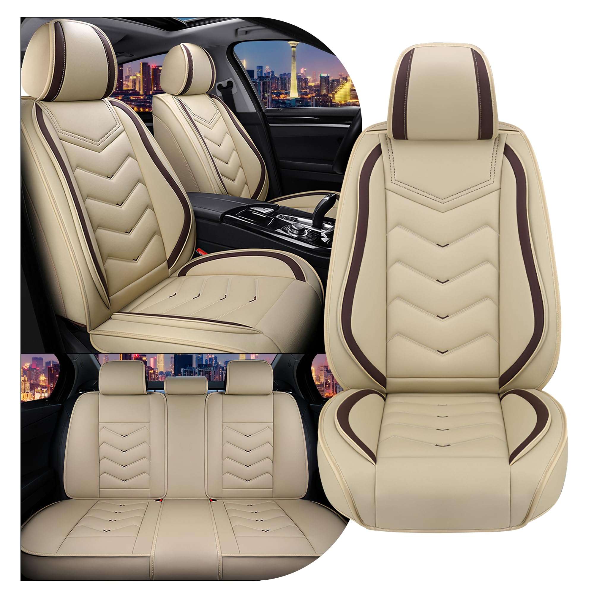 Amazon.com: Car Seat Covers for Mercedes-Benz GLC 300 2017-2025 ...