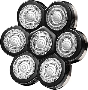 Amazon.com: Floating Replacement Shaving Head, 7D Wet & Dry Compatible ...