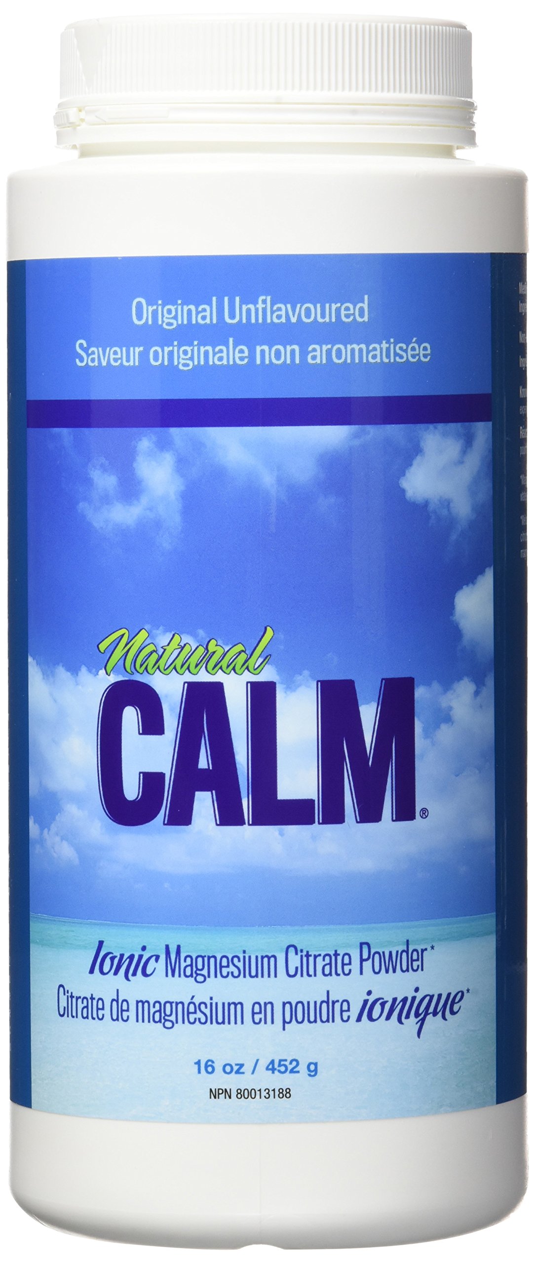 Natural Vitality calm magnesium citrate powder unflavoured, 16oz ...