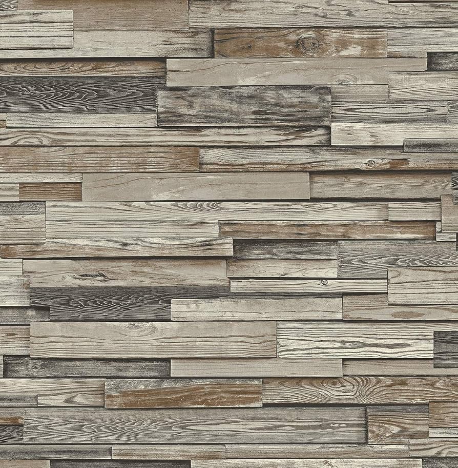 Reclaimed Wood Wallpaper