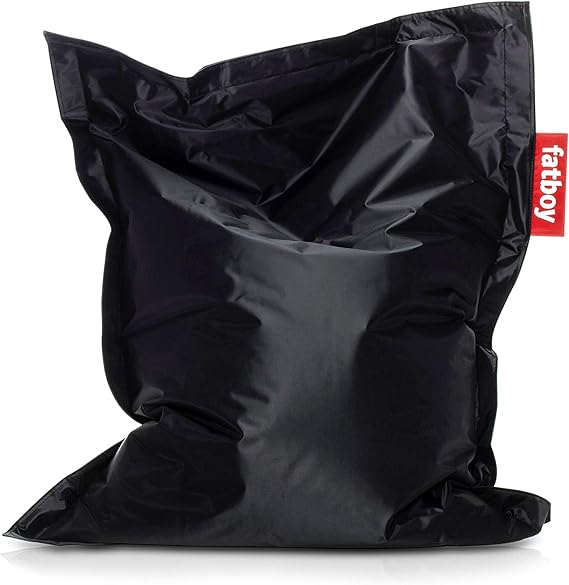 Amazon.com: Fatboy USA Original Slim Bean Bag Chair, Black : Home & Kitchen