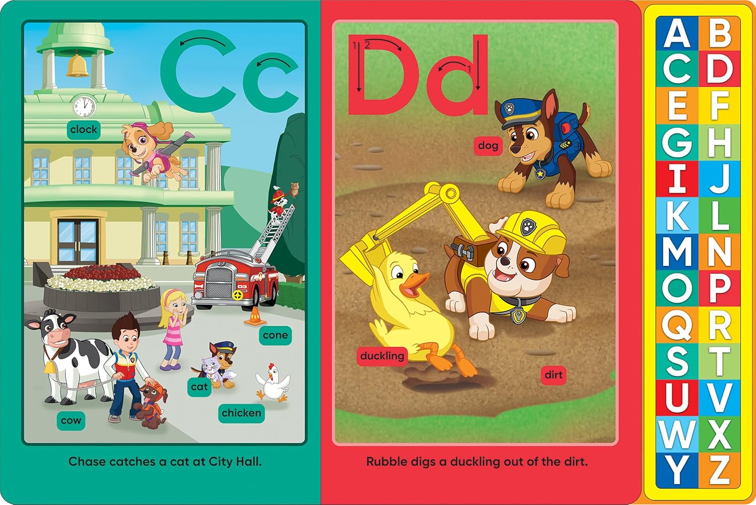 PAW Patrol Chase, Skye, Marshall, and More! - Trace and Say 26-Button ...