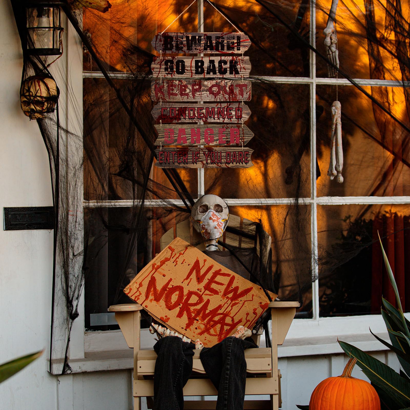 Halloween Spook House Sign