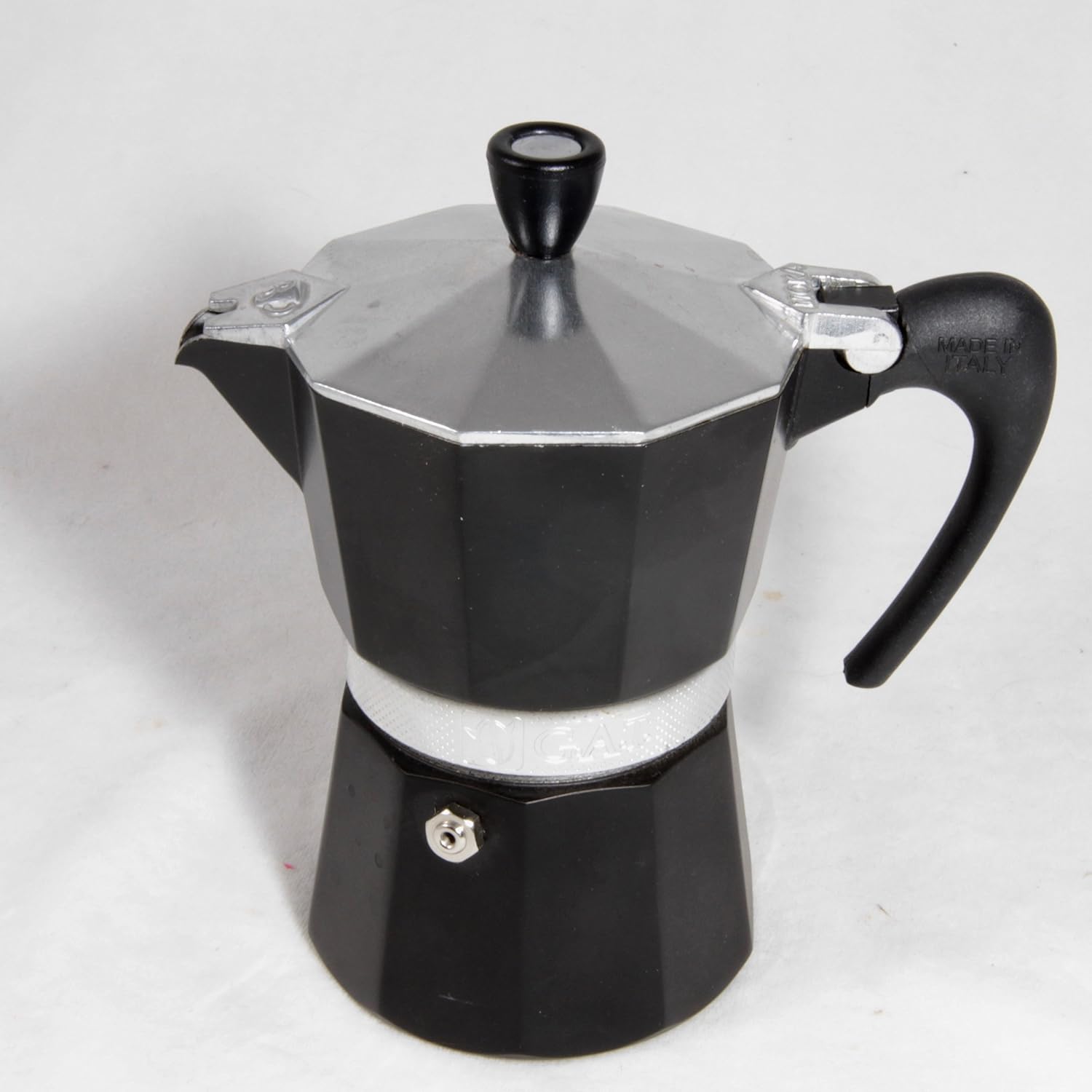 Amazon.com: GAT Aroma Moka Espresso Pot, 2-Cup, Black: Home & Kitchen