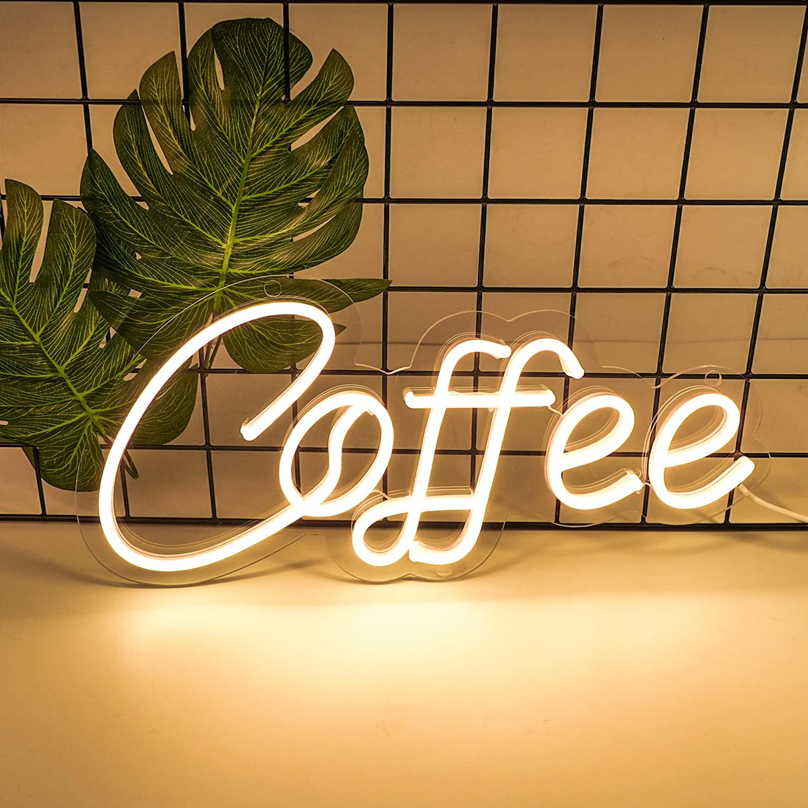 Amazon.com : Coffee Neon Sign,LED Coffee Neon Signs for Wall Decor,Warm ...