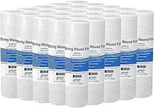 Pro Water Parts Sediment String Wound Filter Cartridge Standard 2.5x10 ...
