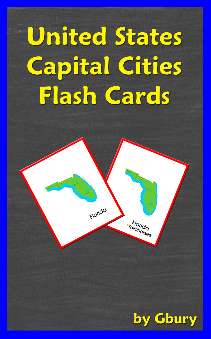 United States Capital Cities Flash Cards - App on Amazon Appstore