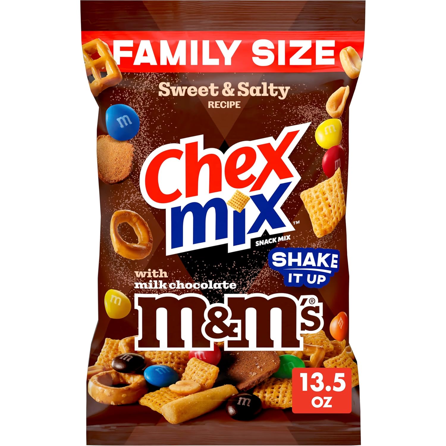 Amazon.com : Chex Mix Sweet and Salty Recipe Snack Mix, with M&Ms Milk ...